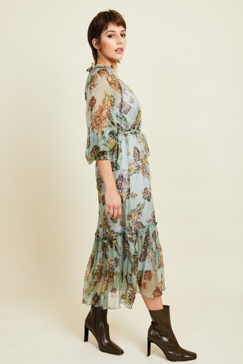 Kamare Mia Dress Wildflower - Thyme Clothing