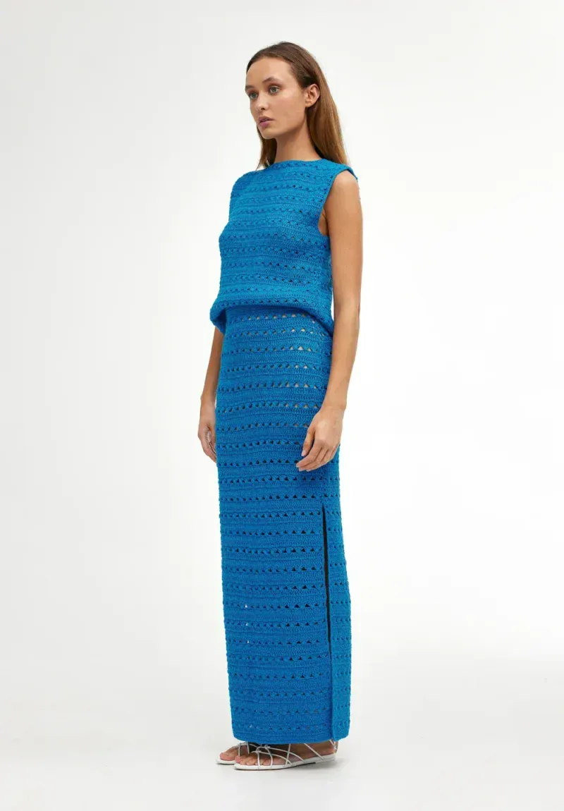 Kinney Laura Top Blue - Thyme Clothing