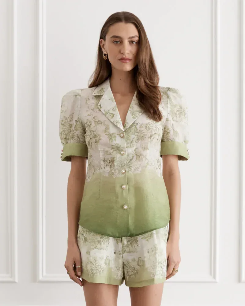 Aqua Blu Faisane Jolene Short Sleeve Shirt – Thyme Clothing